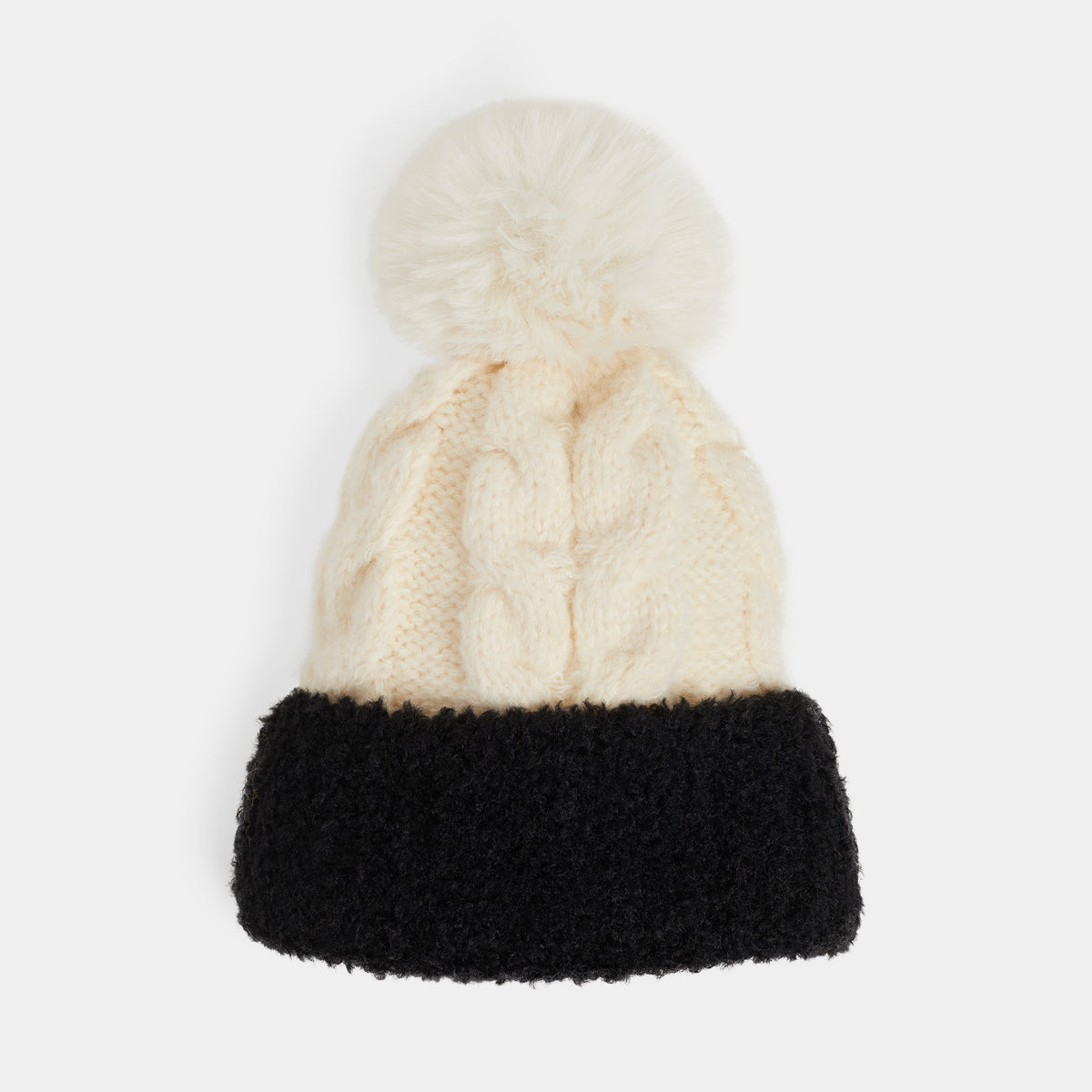 Colorblock Hat - White/Black – COCO + CARMEN