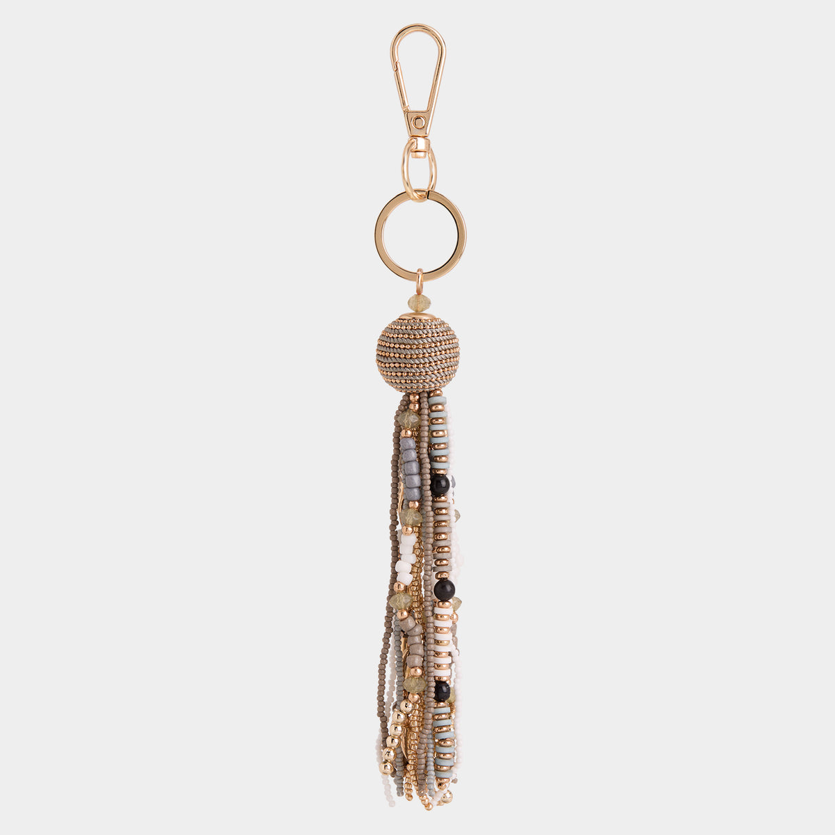 Nanette Key Chain - Grey – COCO + CARMEN